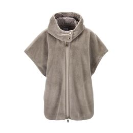 Madeleine Mode Madeleine Cape female Brown size 42