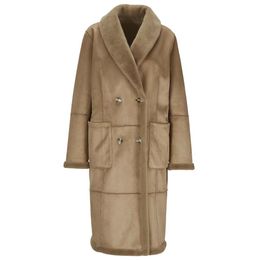 Madeleine Mode Madeleine Between-Seasons Coat female Beige size 48