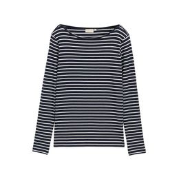 Tom Tailor Shirt Damen Größe S navy / weiß