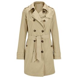 Madeleine Mode Madeleine Between-Seasons Coat female Beige size 42