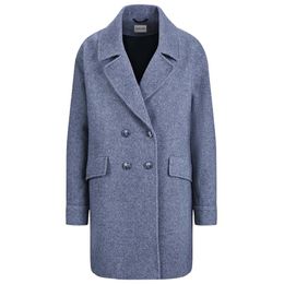 Madeleine Mode MADELEINE Mantel Damen Gr&ouml;&szlig;e M/L rauchblau Wintermantel