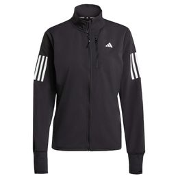 adidas Performance Sportjacke 'Own The Run' Damen Größe 4XS schwarz / weiß