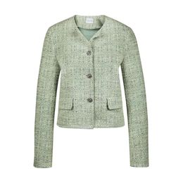 Madeleine Mode MADELEINE Blazer Damen Größe 42 mint / silber / wollweiß