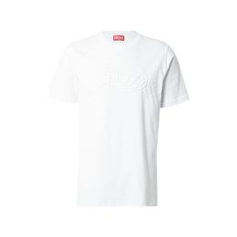 Diesel T-Shirt 'T-ADJUST-BIGOVAL' Herren Gr&ouml;&szlig;e XL wei&szlig;