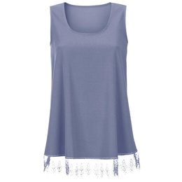 Madeleine Mode MADELEINE Blusentop Damen Gr&ouml;&szlig;e 4XL taubenblau