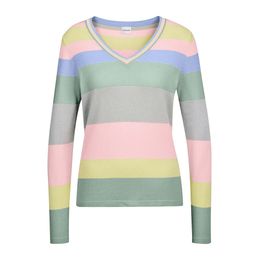 Madeleine Mode MADELEINE Pullover Damen Gr&ouml;&szlig;e L/XL blau / grau / gr&uuml;n / rosa