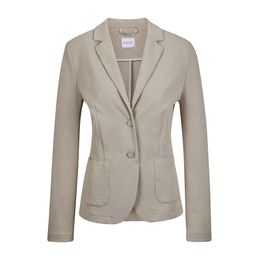 Madeleine Mode MADELEINE Blazer Damen Größe 46 cappuccino / wollweiß