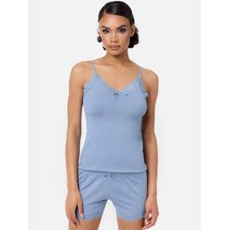 Tazzio Short Pajama Set 'F908' female Blue size XS