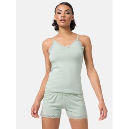 Tazzio Short Pajama Set 'F908' female Green size M