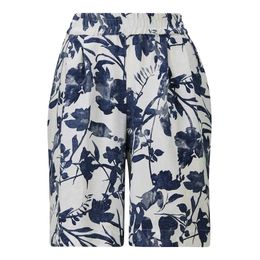 Madeleine Mode MADELEINE Shorts Damen Gr&ouml;&szlig;e 44 rauchblau / nachtblau / wei&szlig;