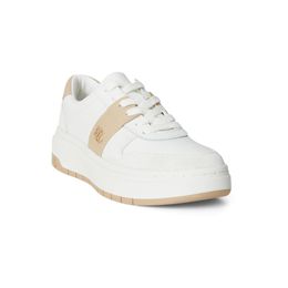 Lauren by Ralph Lauren Lauren Ralph Lauren Sneaker 'HARLIE' Damen Gr&ouml;&szlig;e 35.5 beige / wei&szlig;