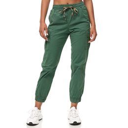 Tazzio Cargo Pants 'F600' female Green size XXL