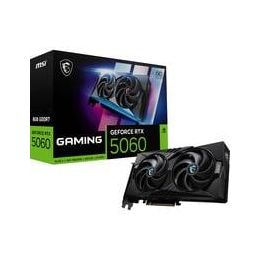 MSI GeForce RTX 5060 GAMING OC 8G, Grafikkarte DLSS 4, 3x DisplayPort, 1x HDMI 2.1