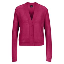Madeleine Mode MADELEINE Strickjacke Damen Gr&ouml;&szlig;e XS magenta