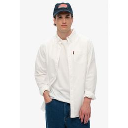 Superdry Hemd Herren Größe M weiß