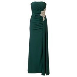 Kraimod Abendkleid Damen Gr&ouml;&szlig;e 36 dunkelgr&uuml;n Winterkleid