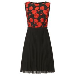 Kraimod Kleid Damen Gr&ouml;&szlig;e 44 rot / schwarz Winterkleid