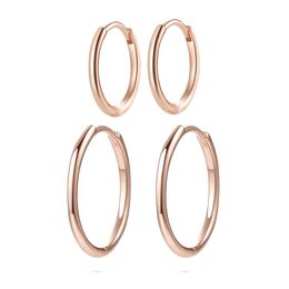 Hey Happiness Earrings 'Pure Duo' female Gold size One Size
