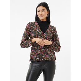 Only Bluse 'OVA' Damen Größe XS orange / pink / schwarz / weiß