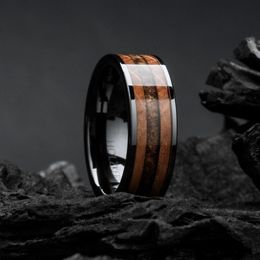 Holzkern Sumo Ring Keramik und Whiskeyholz