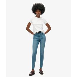 Superdry Damen Skinny Jeans aus Bio-baumwolle mit Hohem Bund Blau - Gr&ouml;&szlig;e: 30/32 21236320002227UY060
