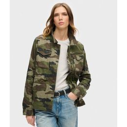 Superdry Damen Military M65 Jacke Gr&uuml;n - Gr&ouml;&szlig;e: 44 20822170005791MH025
