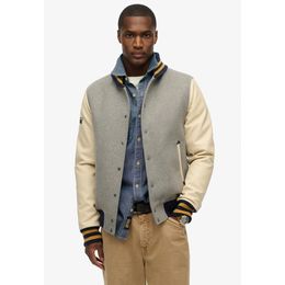 Superdry Between-Season Jacket 'Varsity' male Grey size XXL