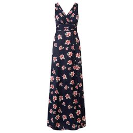 Kraimod Kleid Damen Gr&ouml;&szlig;e 44 navy / pastellgr&uuml;n / rosa Winterkleid