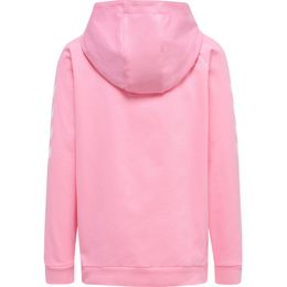 Hummel Sweatjacke 'Go' Jungen Gr&ouml;&szlig;e 140 hellpink / wei&szlig;