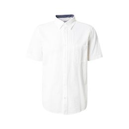 s.Oliver Button Up Shirt male White size 3XL