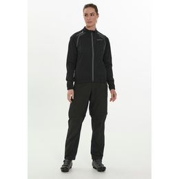 Endurance Sportjacke 'Wadie' Damen Gr&ouml;&szlig;e XXXL schwarz / wei&szlig;