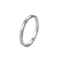 Hey Happiness Ring 'Stacked Bead' Damen Gr&ouml;&szlig;e 52 silber