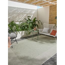 benuta Nest Bronco Mint 80x150 cm - Moderner Kurzflor-Teppich für Wohnzimmer