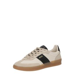 BOSS Sneaker Damen Größe 40 beige / ecru / schwarz