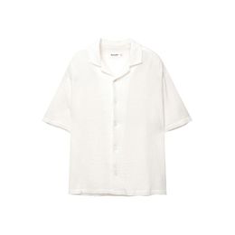 Pull&Bear Pull&bear Button Up Shirt male White size XL