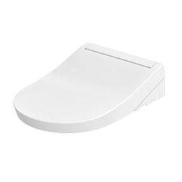 TOTO WC-Sitz-Aufsatz TCF34170GEU 38,3x54x13cm, mit verdeckten Anschlüssen, mit Fernbedienung, weiß
