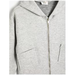 KOTON Blazer in Grau Melange Gemustert | Gr.: 6-8 Jahre