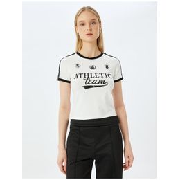 KOTON T-shirt in Ekru | Gr.: M