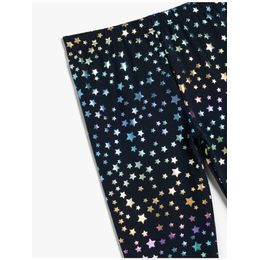 KOTON Legging in Marineblau Gemustert | Gr.: 9-10 Jahre