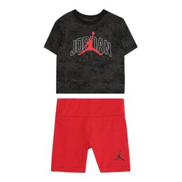Jordan Set 'FLIGHT' girl Red, Black size 2-3Y