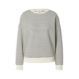 Msch Copenhagen Sweatshirt 'Ima' Damen Gr&ouml;&szlig;e M/L beige / schwarz