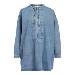 Object Tunika Damen Gr&ouml;&szlig;e XS blue denim