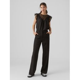 Véro Moda VERO MODA Blusentop 'PURA' Damen Größe S schwarz