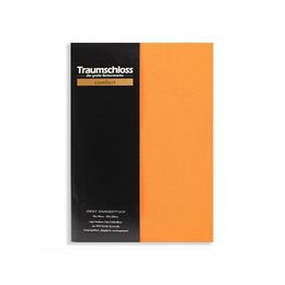 Traumschloss Comfort Jersey Spannbettlaken in mandarine | Gr.: 140-160 x 200 cm
