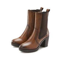 Lascana Stiefelette braun Gr. 42 für Damen