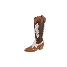 Ital-Design Cowboy Boots female Beige size 41