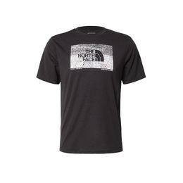 The North Face Funktionsshirt 'Foundation' Herren Größe L schwarz / weiß