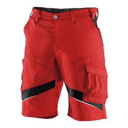 KÜBLER WORKWEAR Kübler Activiq Shorts 2450 mittelrot/schwarz 40 ; Kübler Workwear (24505365-5599-40)