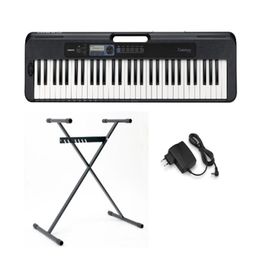 Casio Home-Keyboard &raquo;CT-S300&laquo; inkl. Keyboardstativ Schwarz