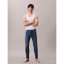 Calvin Klein Jeans Skinny-fit-Jeans »SKINNY JEAN REGEN« Mit Gürtelschlaufen CANYON BLUE 33 - Länge 32 Länge 32 33 Skinny Jeans von Calvin Klein...